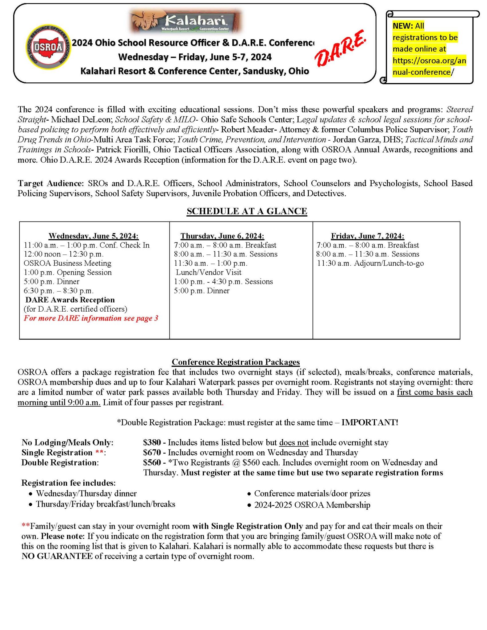 Conference Details & Registration – Ohio School Resource Officers ...